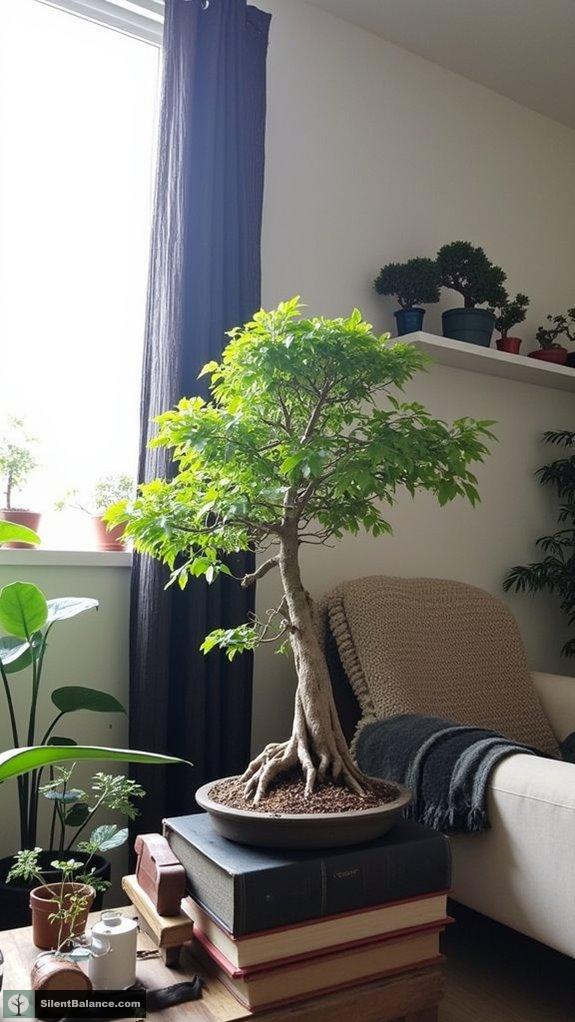 Natural Bonsai Tree Arrangements for Interiors - Silent Balance