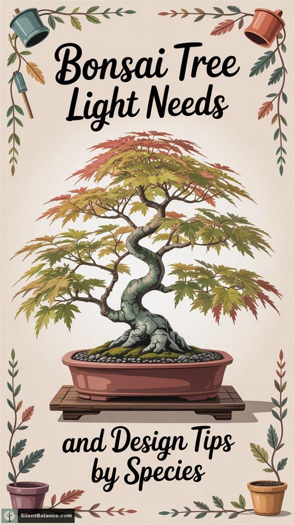 Bonsai Tree Light Needs and Design Tips by Species - Silent Balance