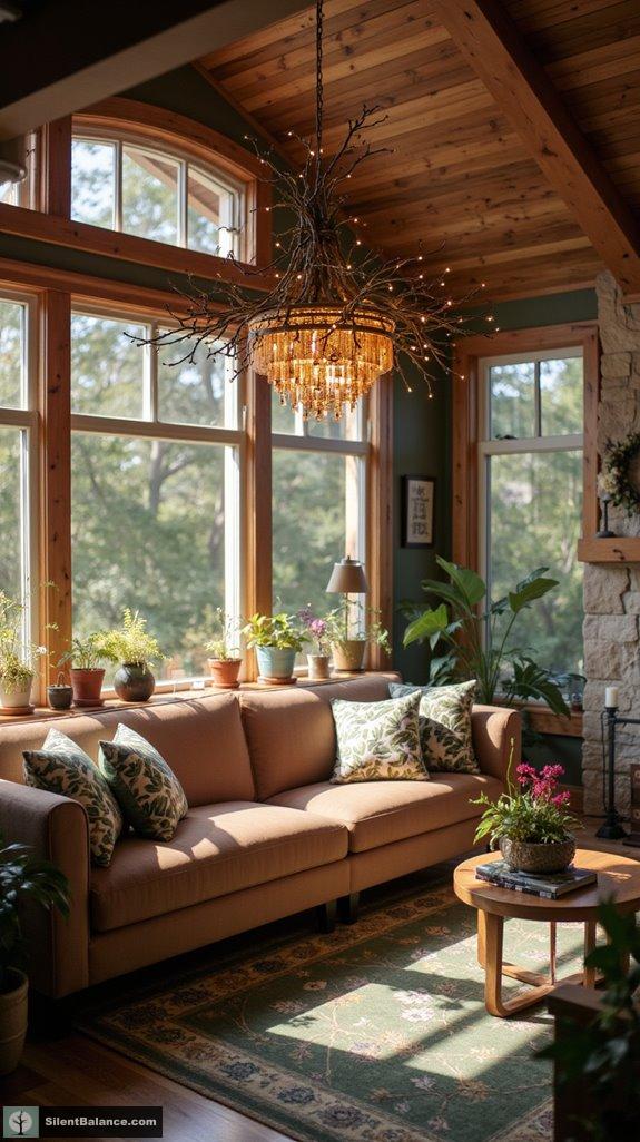 15 Tips For Stunning Woodland Ceiling Fixtures - Silent Balance