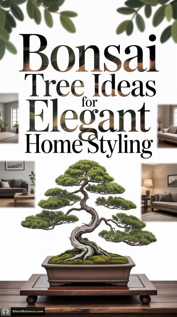 Bonsai Tree Ideas for Elegant Home Styling - Silent Balance