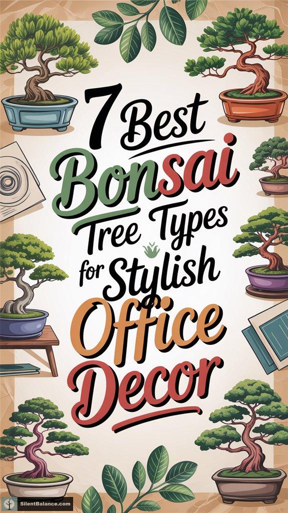 7 Best Bonsai Tree Types for Stylish Office Decor - Silent Balance
